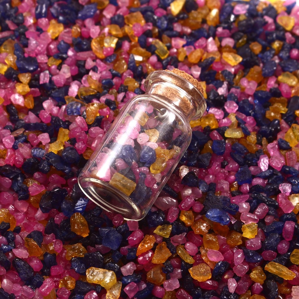 Natural Thailand Multi Sapphire & Ruby Mix Facet Grade Gemstone Rough ...