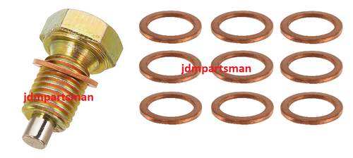 FOR BMW MAGNETIC Oil Drain Plug-Threads-Head Size: 17MM+10 COPPER CU21F ...