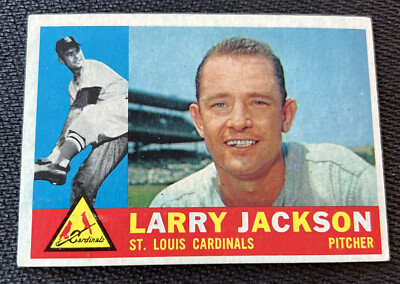 1960 Topps #492 Larry Jackson St. Louis Cardinals | eBay