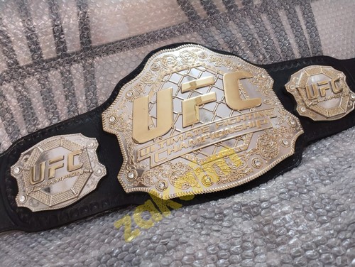 UFC ULTIMATE FIGHTING CHAMPIONSHIP TITLE BELT 6 MM Dual Plate free wall ...