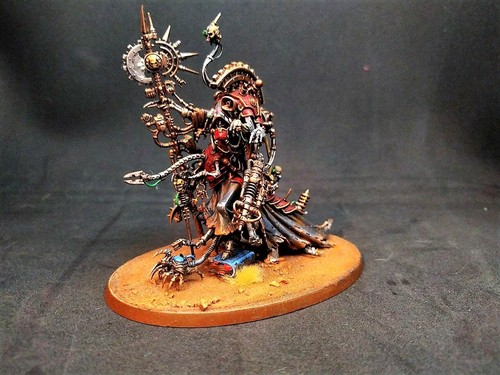 Belisarius Cawl painted miniature Warhammer 40k Adeptus Mechanicus Tech ...