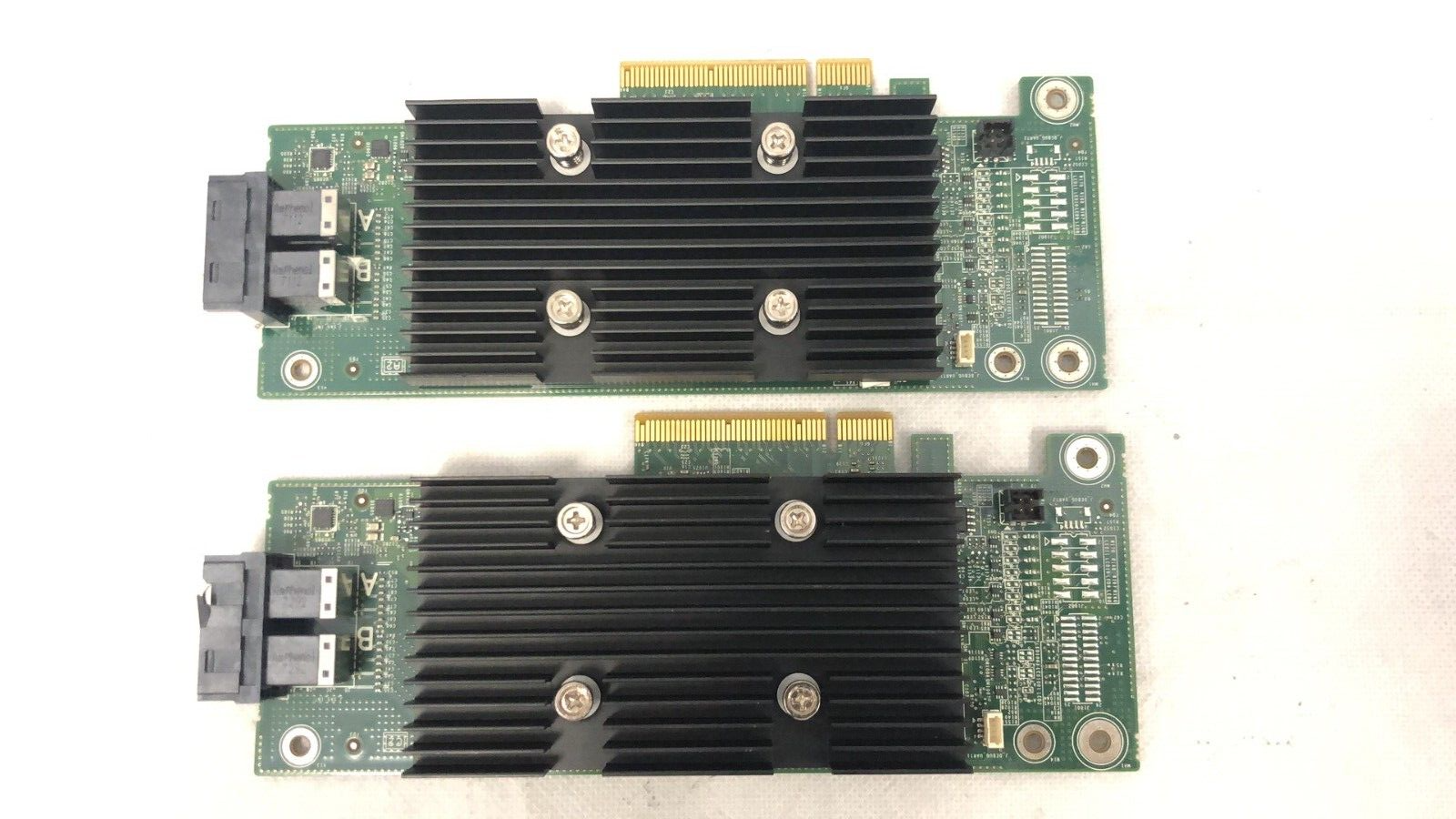 LOT OF 2 Dell H330 UCSA-901 PCIe x8 12Gb/s SATA SAS Raid Controller ...