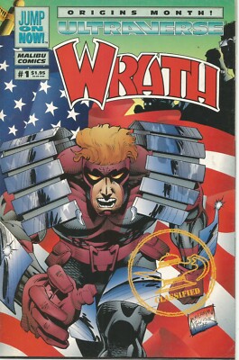 Wrath #1 + Giant Size Wrath #1 by David Ammerman, Mike W. Barr (Malibu ...