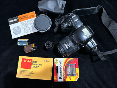 Pentax PZ-70 35mm SLR Film Camera Bundle With Bag 27075038776| eBay