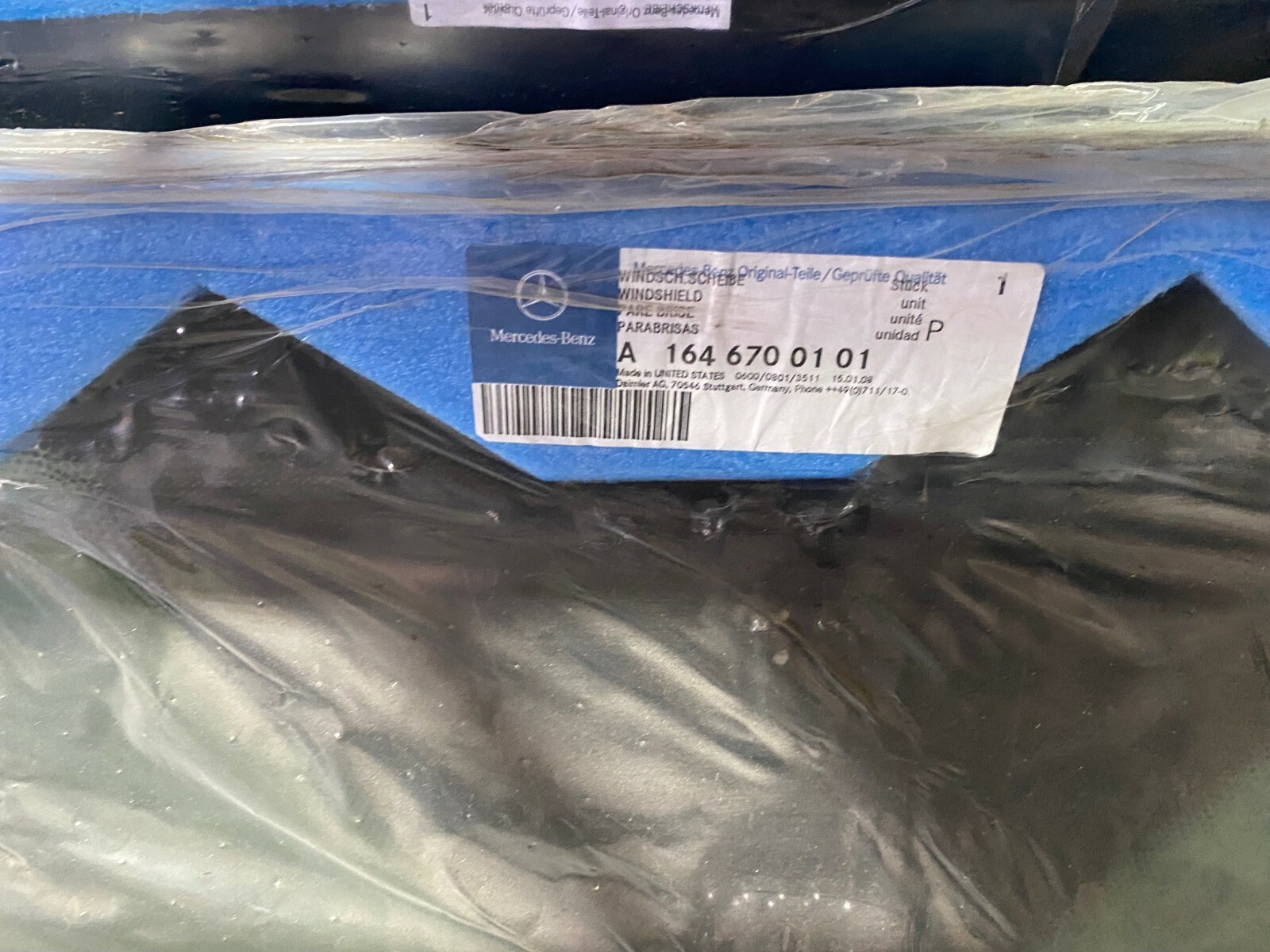 brand new Mercedes W164 ML Front windscreen A1646700101 | eBay