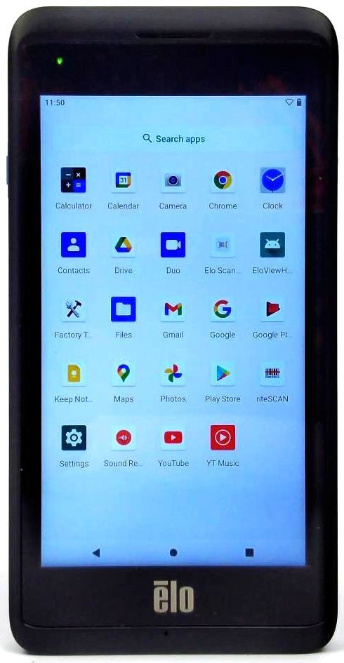 Elo E862573 Android Mobile Computer Handheld Scanner EMC0550-2UWA-0-AQ ...