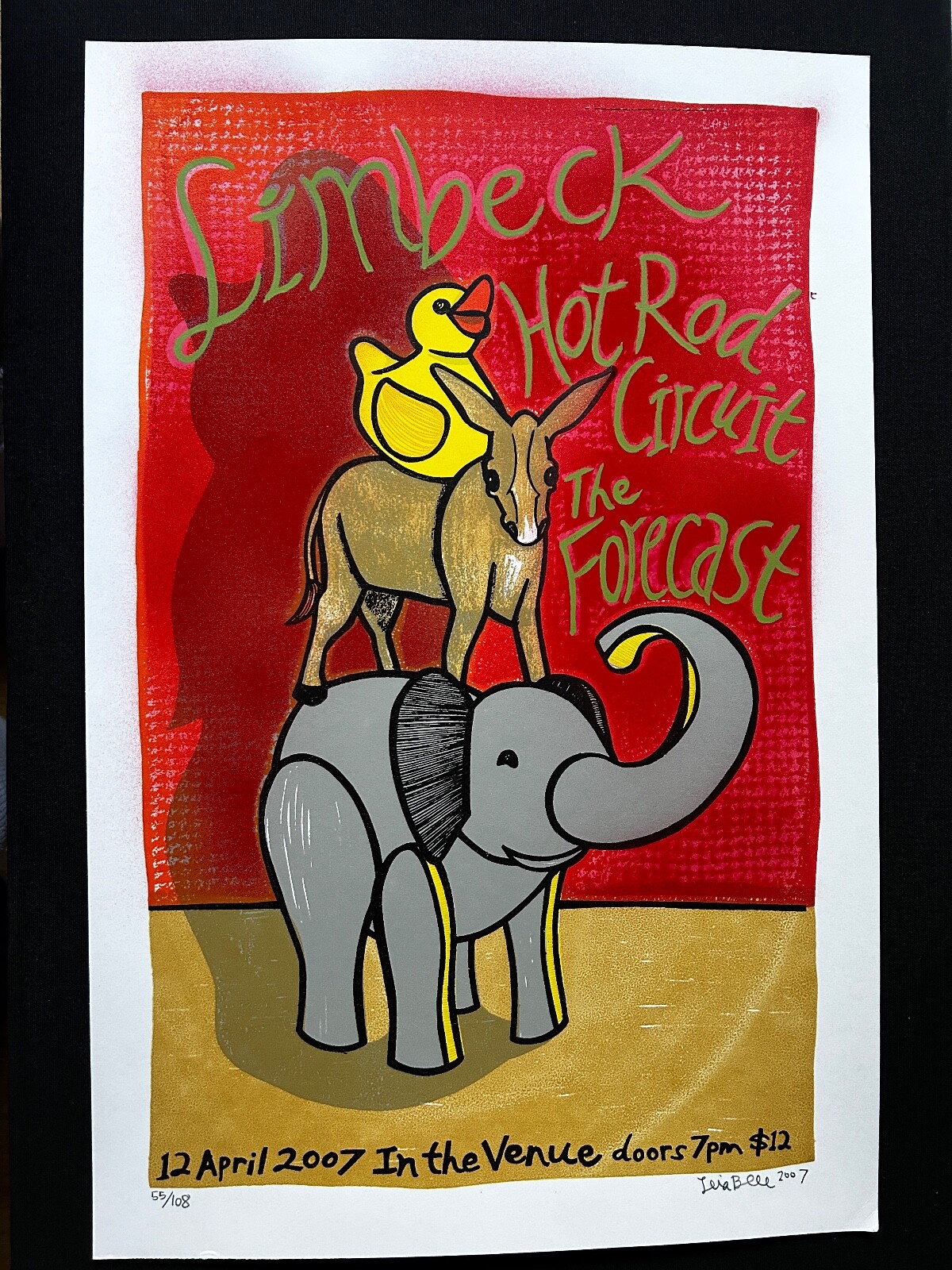 Limbeck 2007 SLC Poster S&N by Leia Bell 1st | eBay