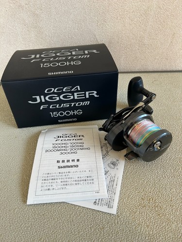 SHIMANO 19 OCEA JIGGER F Custom 1500HG RH bait casting reel Jigging off ...