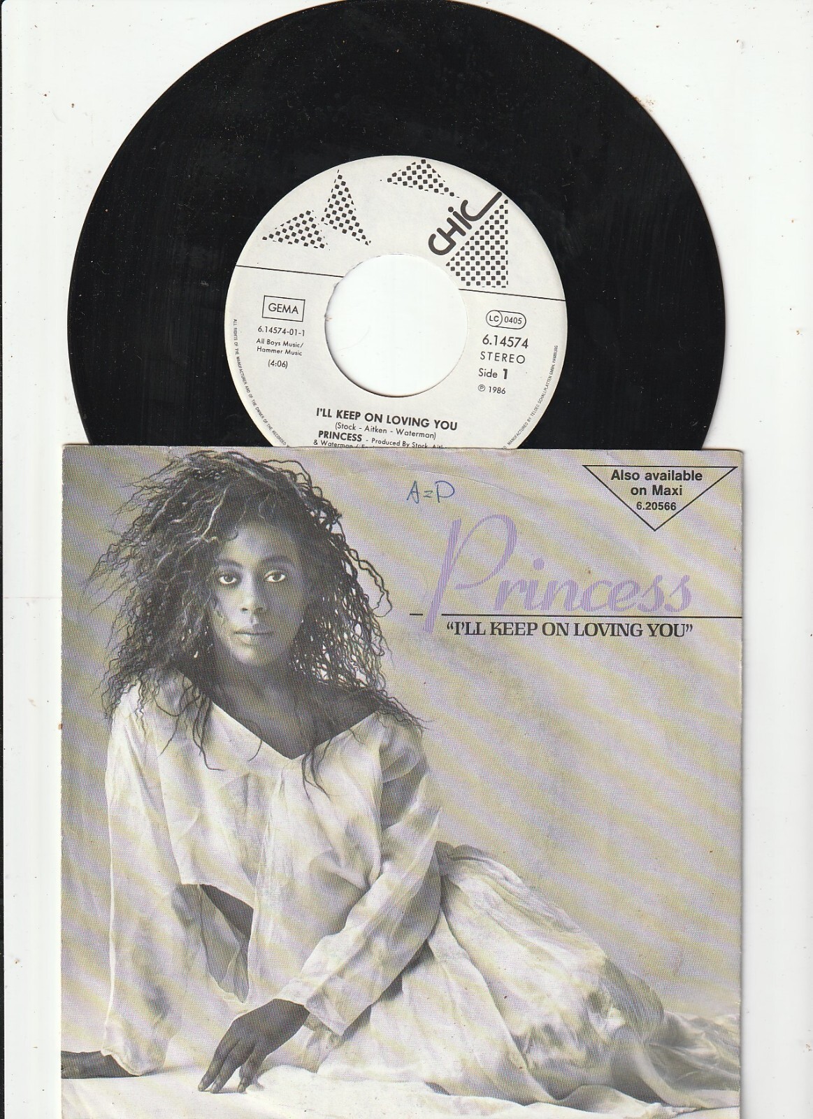 Princess ‎– I'll Keep On Loving You - 7" Vinyl | eBay.de