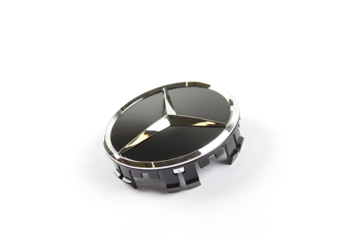 NEW GENUINE MERCEDES BENZ MB WHEEL CENTER HUB CAP BLACK A0004002700 ...