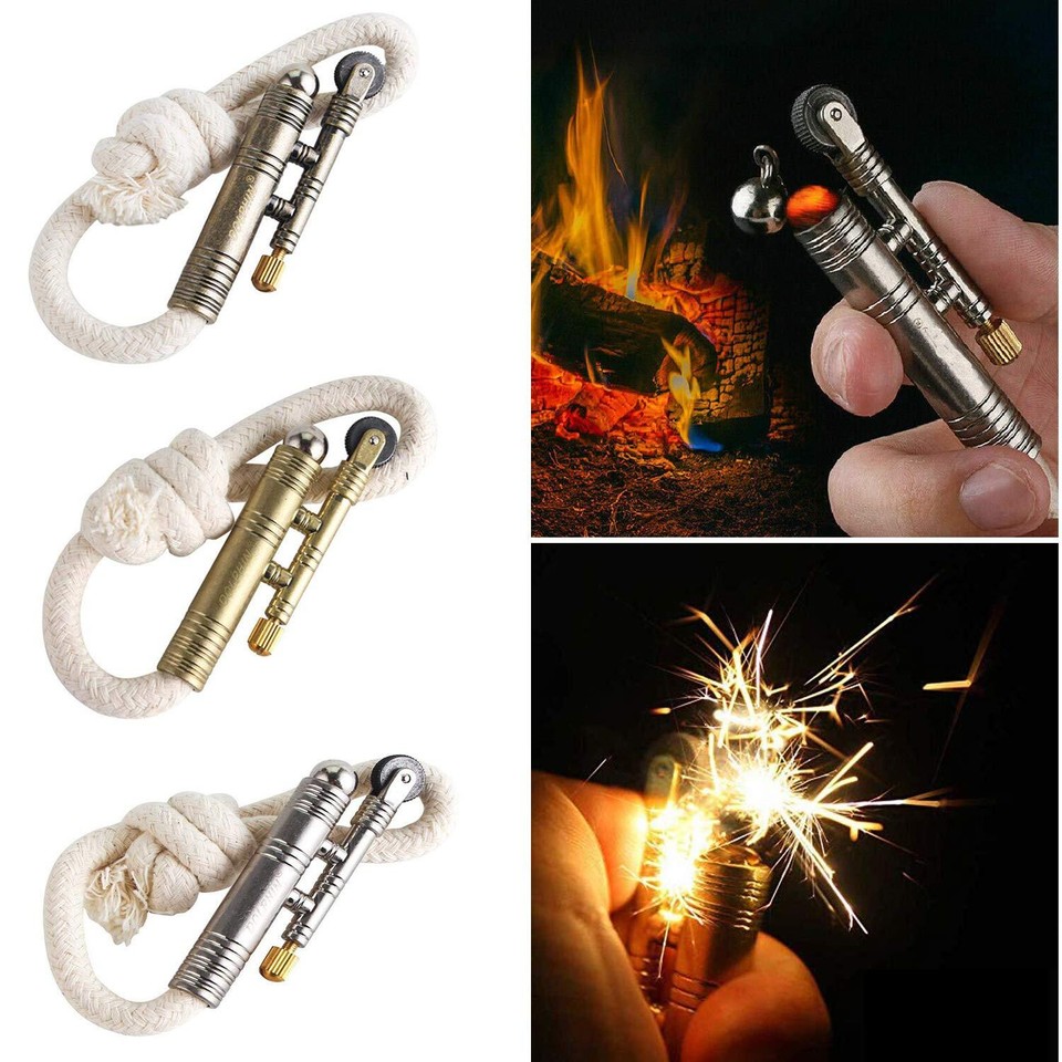 3PCS Windproof Rope Lighter Sailors Trench VintageLighter WWII Lighters ...