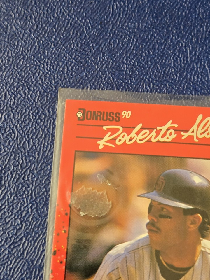 RARE🔥 1990 DONRUSS ROBERTO ALOMAR #111 (ERROR) BASEBALL CARD🔥 | eBay
