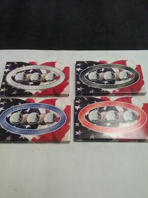 2004 State Quarter Collection Sets Gold Edition, Platinum Edition, And ...