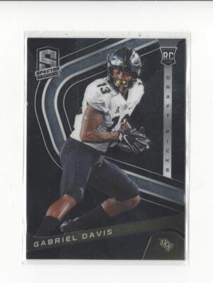 2020 Panini Spectra Draft Picks #22 Gabriel Davis RC Rookie UCF Bills ...
