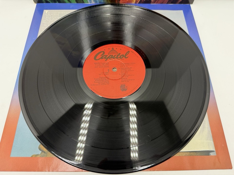 Maze Featuring Frankie Beverly Joy And Pain - LP Capitol ST-12087 Very ...