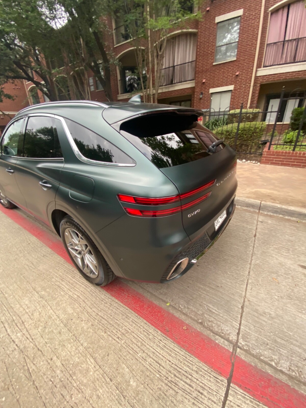 Like NEW 2023 Genesis GV 70, 2.5T Brunswick Green (Matte),Havana brown interior | eBay