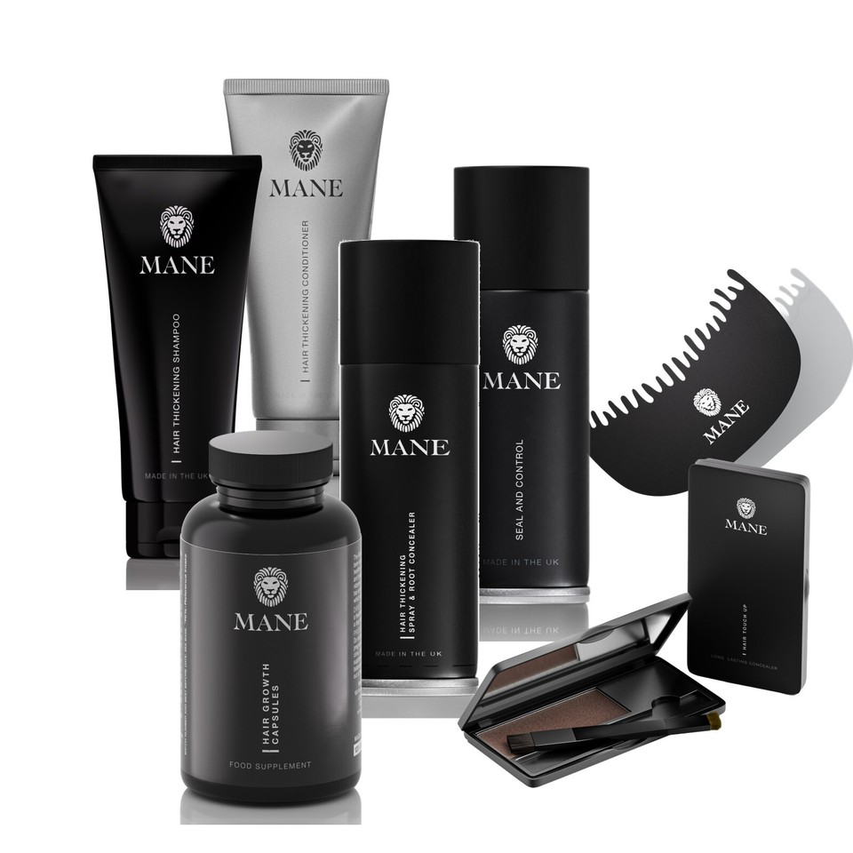 Mane Hair Thickener and Root Concealer to conceal bald spots Speacial ...
