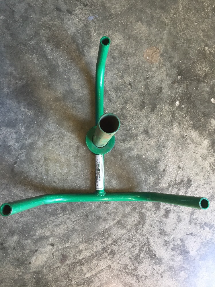 Nice Used Greenlee 406 Rope Stand For 13" Diameter Reel | eBay