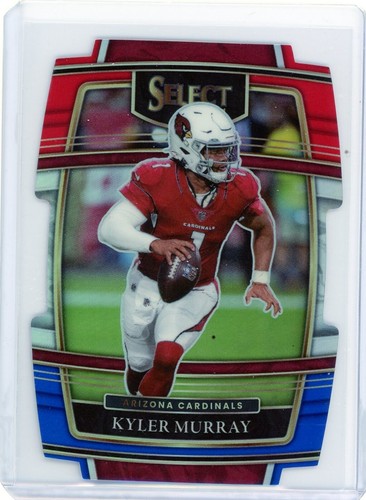 2021 Panini Select Kyler Murray Red/Blue Prizm Die-cut Concourse #3 ...