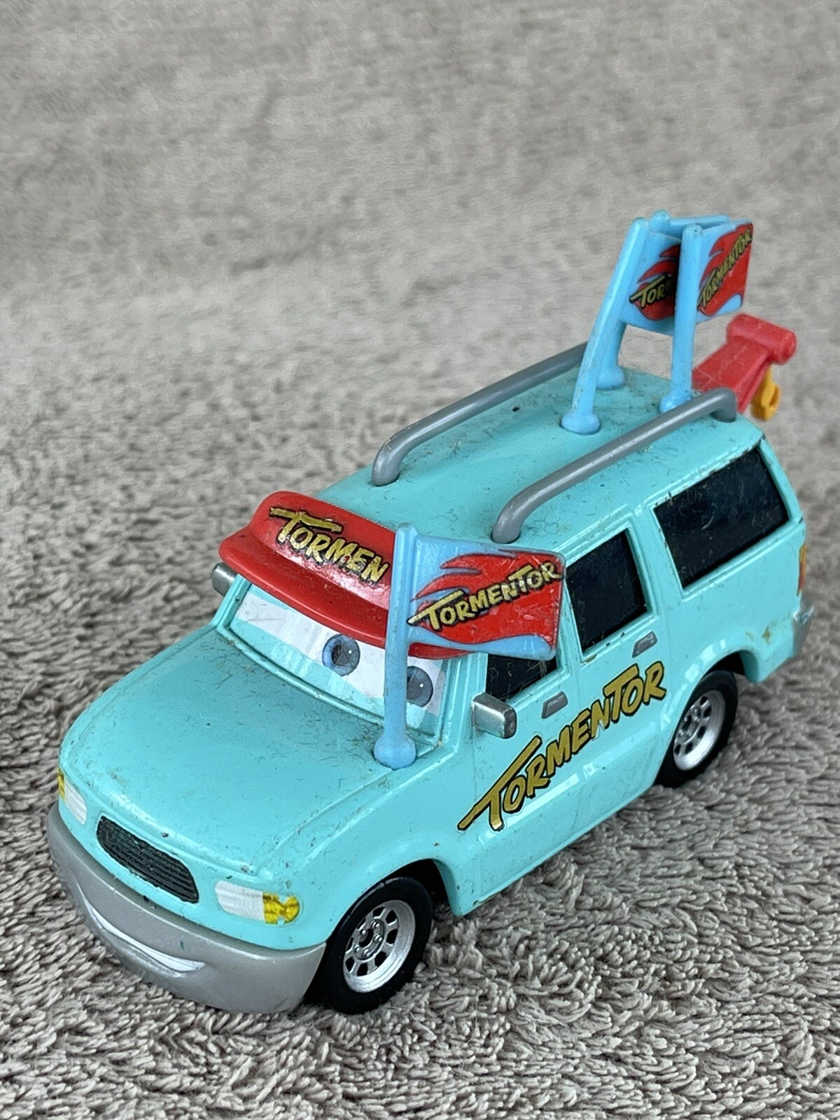 Disney Pixar Cars TORMENTOR MATER BIGGEST FAN MATTEL 1:55 DIECAST | eBay