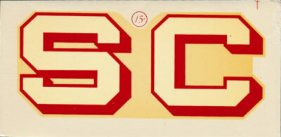 University of Southern California USC Trojans 1960s Decal College ...