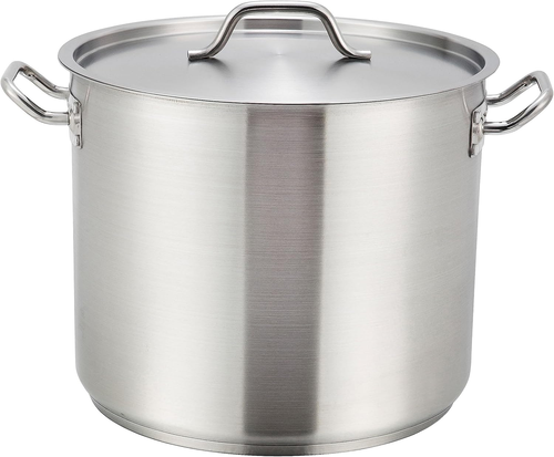 Heavy-Duty Stainless Steel Stock Pot with Cover, 8 Quart | eBay