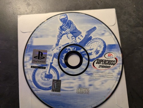 Supercross 2000 (Sony PlayStation 1, 1999) DISC ONLY PS1 14633140316| eBay