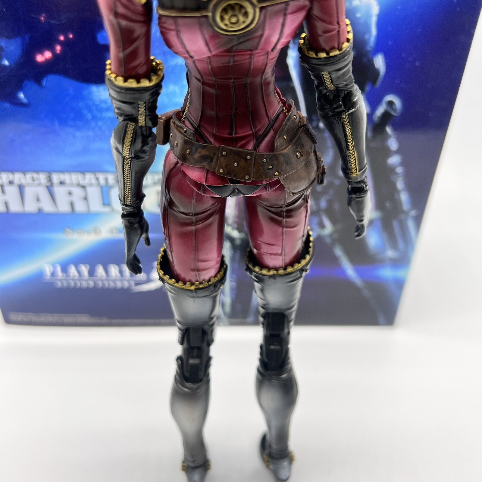 Captain Harlock Space Pilot Action Figure 11in Play Arts Kai Kei Yuki ...