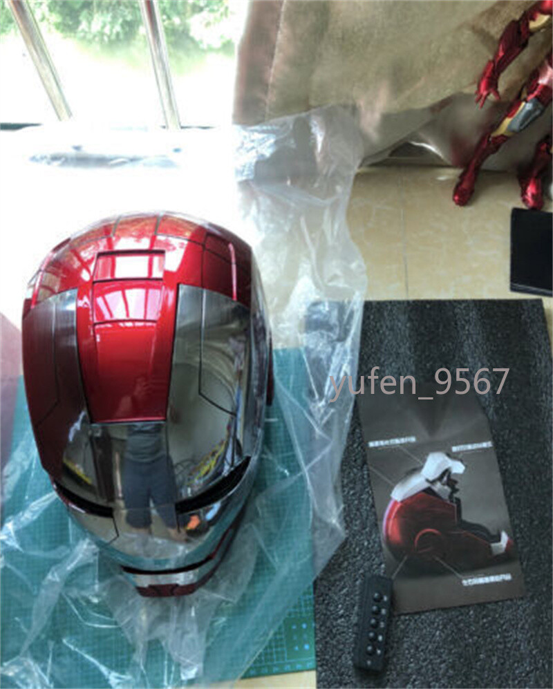 MK5 Helmet AUTOKING Iron Man 1:1 Wearable Mask Voice Control Cosplay ...