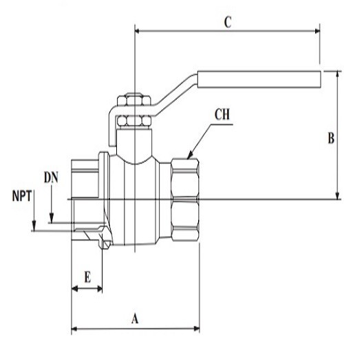 1/2" 600 WOG Full Port Ball Valve 940173 (Pack of 10) | eBay