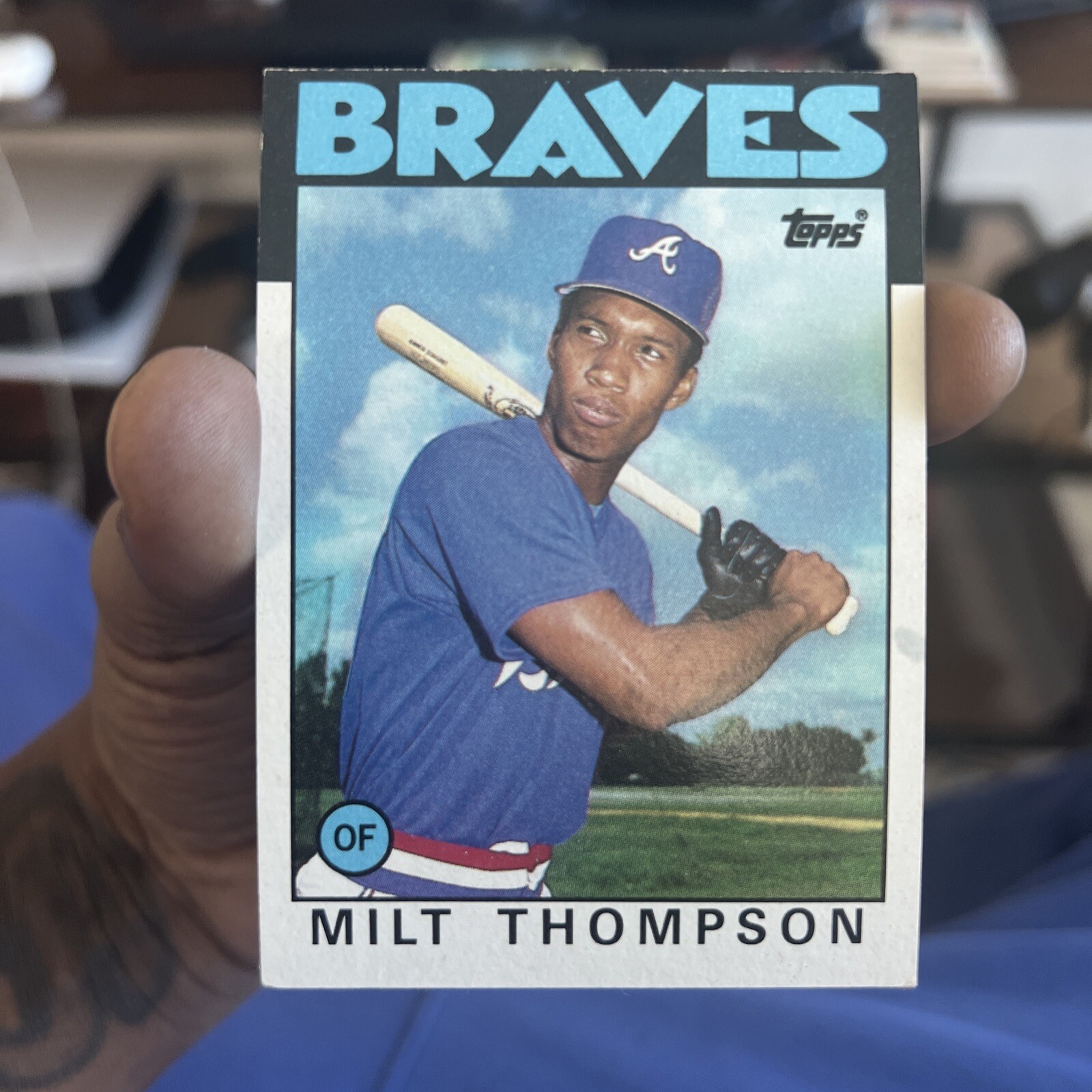 1986 Topps - #517 Milt Thompson (RC) for sale online | eBay