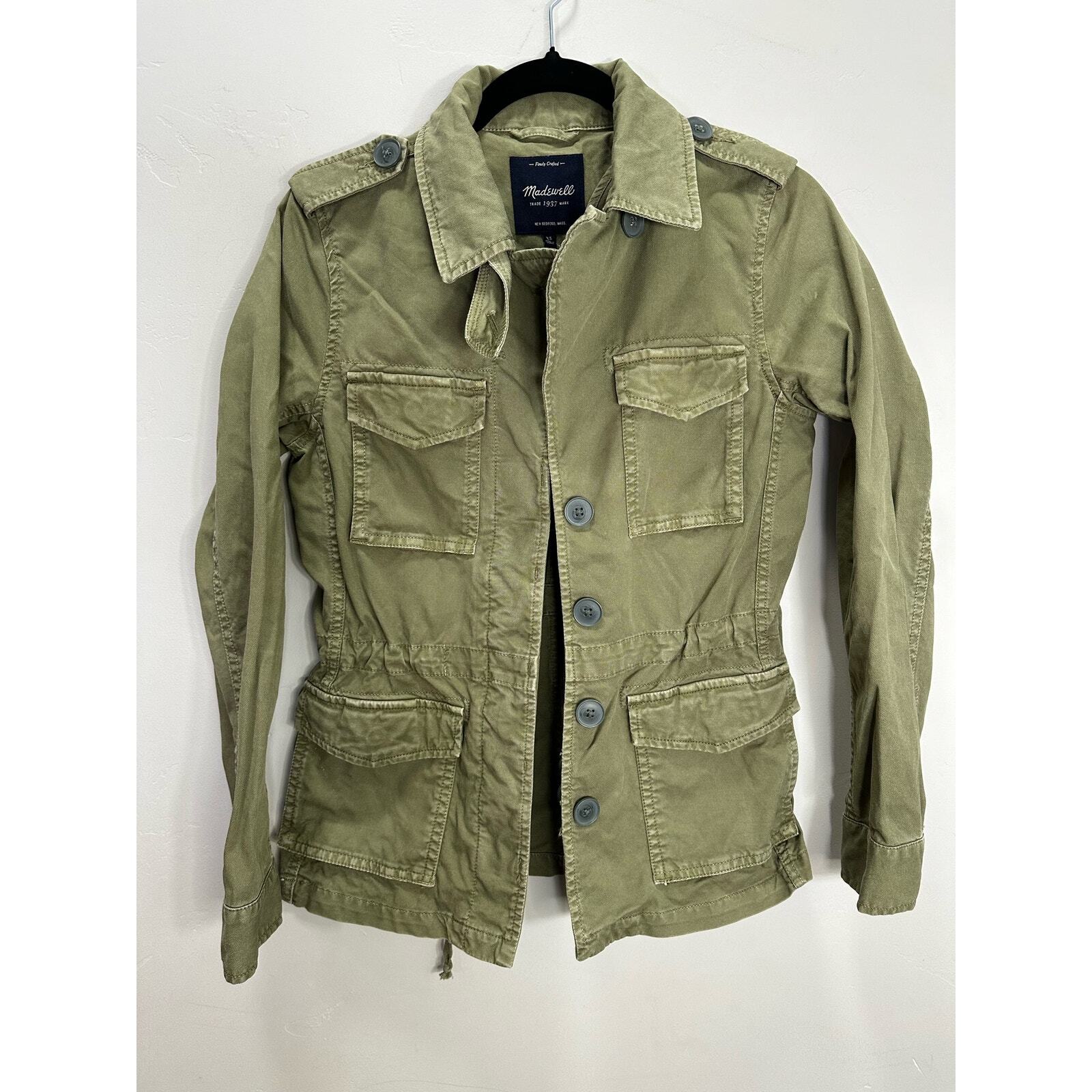 Madewell Women's Outbound Desert Olive Green Utility Jacket size XS | eBay