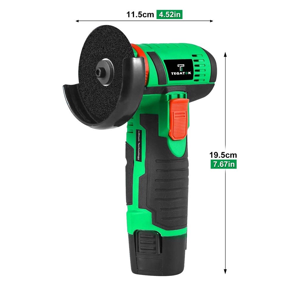 12V Mini Cordless Angle Grinder Handheld Polishing Grinding Machine ...