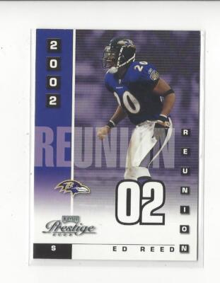 2003 Playoff Prestige 2002 Reunion #R28 Ed Reed Ravens /2002 | eBay