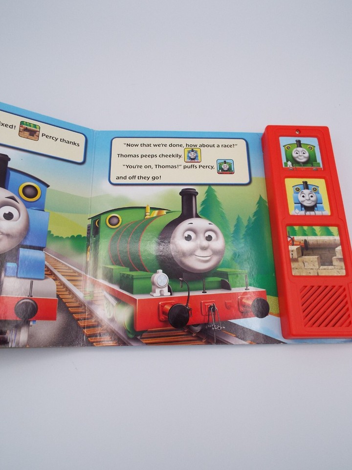 Thomas & Friends Thomas Saves the Day Play a Sound Picture Book | eBay