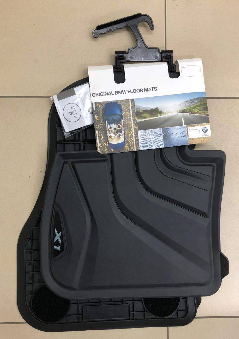 Original BMW Fußmatten Allwetter schwarz vorn Basis X1 F48 51472365853 ...