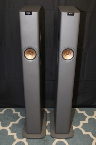 KEF LS60 Wireless Floorstanding Speakers (PAIR) - Titanium - Great ...