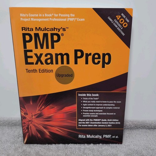 Rita Mulcahy’s PMP Exam Prep Book Tenth Edition Upgraded | eBay
