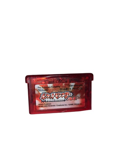 Pokemon Ruby Nintendo GBA Japanese Version With New Battery | eBay