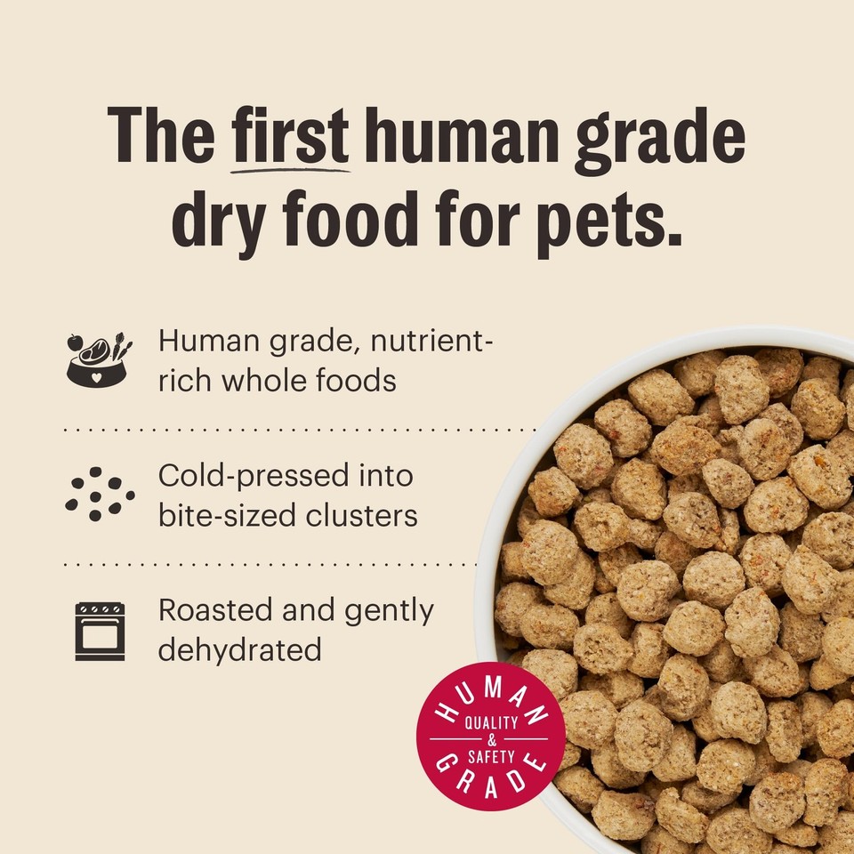 The Honest Kitchen Human Grade Essential Clusters Dog Food Turkey ...