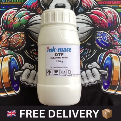DTF Print Head Cleaning Fluid 250ml for Epson Inkjet Printers - High ...