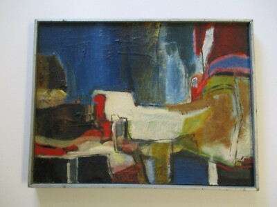 VINTAGE 1970'S ABSTRACT PAINTING MODERNISM EXPRESSIONISM NON OBJECTIVE ...