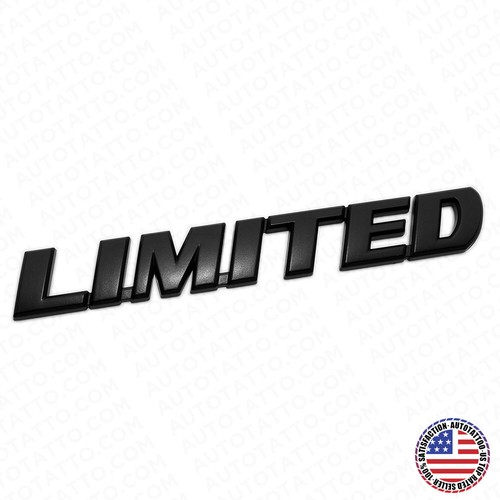 For Highlander Sienna RAV4 Limited Letter Rear Liftgate Emblem Badge ...