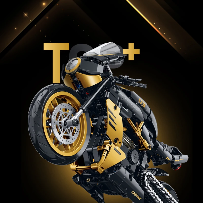 500+Pcs Super Racing Motorcycle Technical Building Blocks AGUS ...