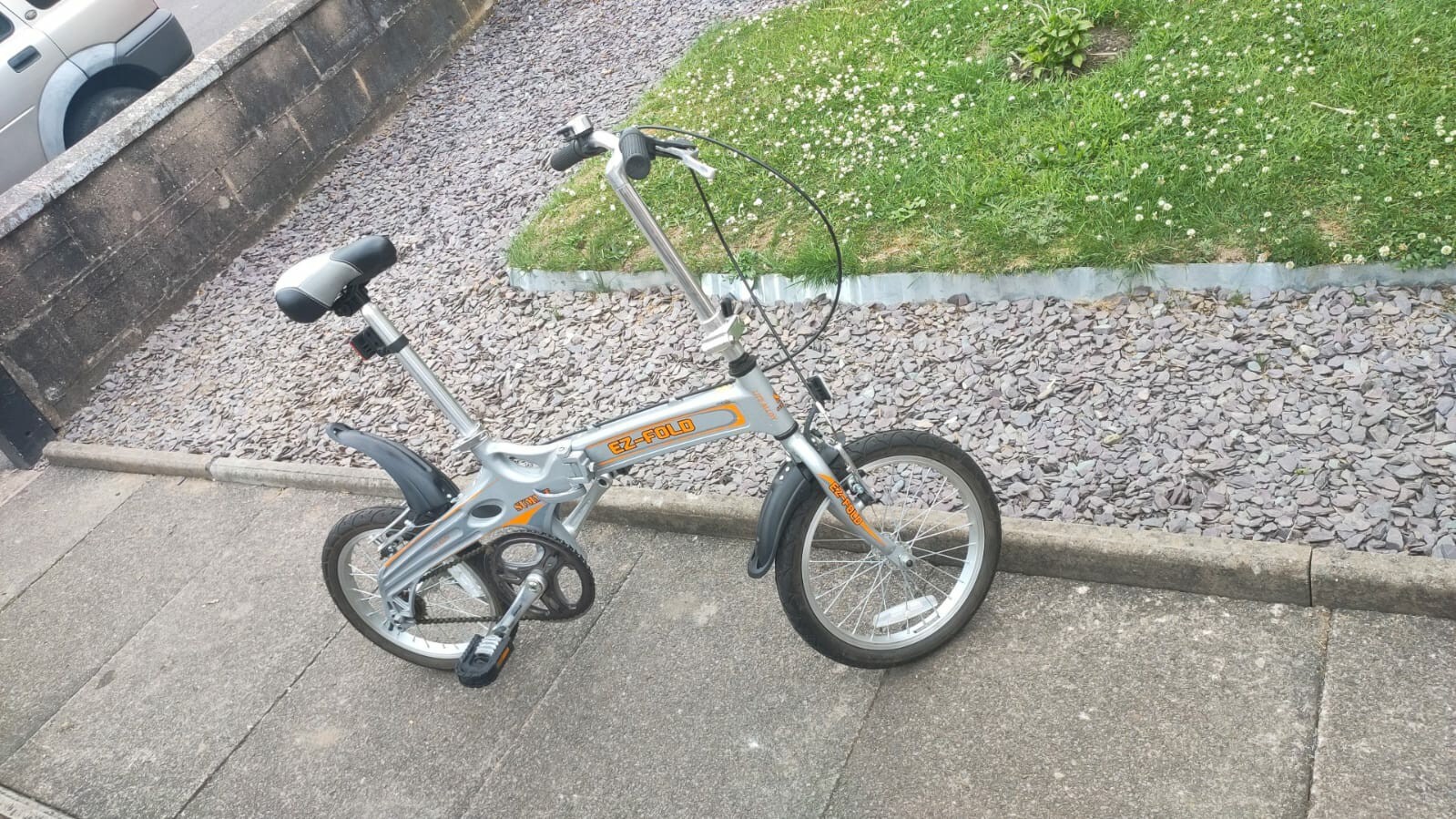 Folding Bicycle Fold Away Bike Cycling Cycle Summit EZ Fold Light Alloy ...