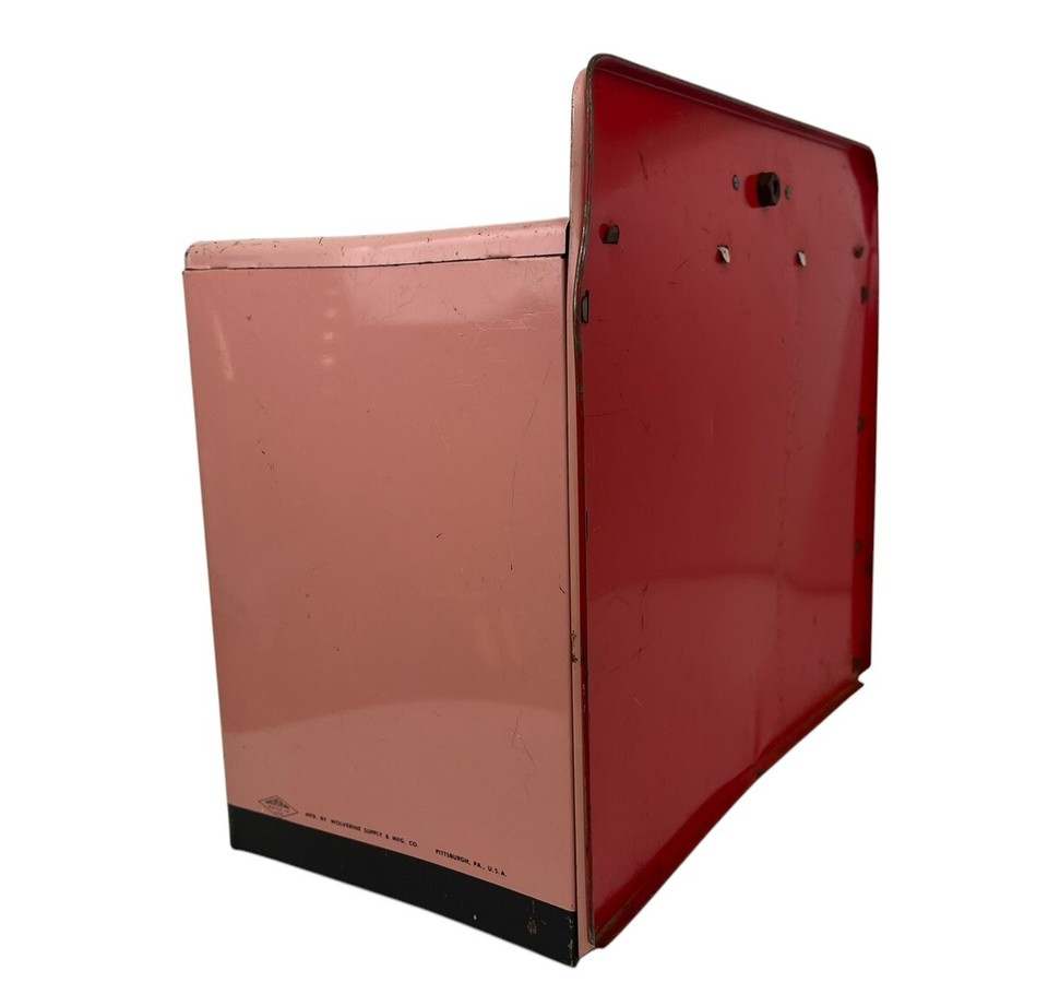 Pink 50s Wolverine MidCentury Vintage Tin Toy Kitchen Sink Appliance ...