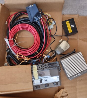 GE General Electric MASTR II Mobile Radio Control Cable, Head, Spkr ...