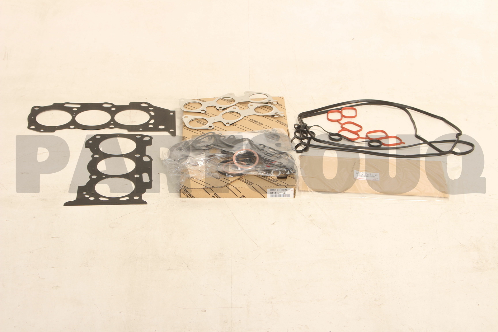 0411131343 Genuine Toyota GASKET KIT, ENGINE OVERHAUL 04111-31343 | eBay