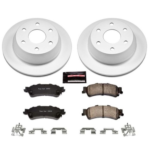 Power Stop Rear Z17 Evolution Geomet Coated Brake Kit FOR 03-05 ...