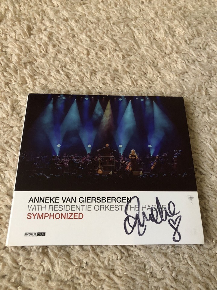 SIGNED/RARE! Symphonized By Anneke VG CD Rock The Gathering Vuur Lacuna ...